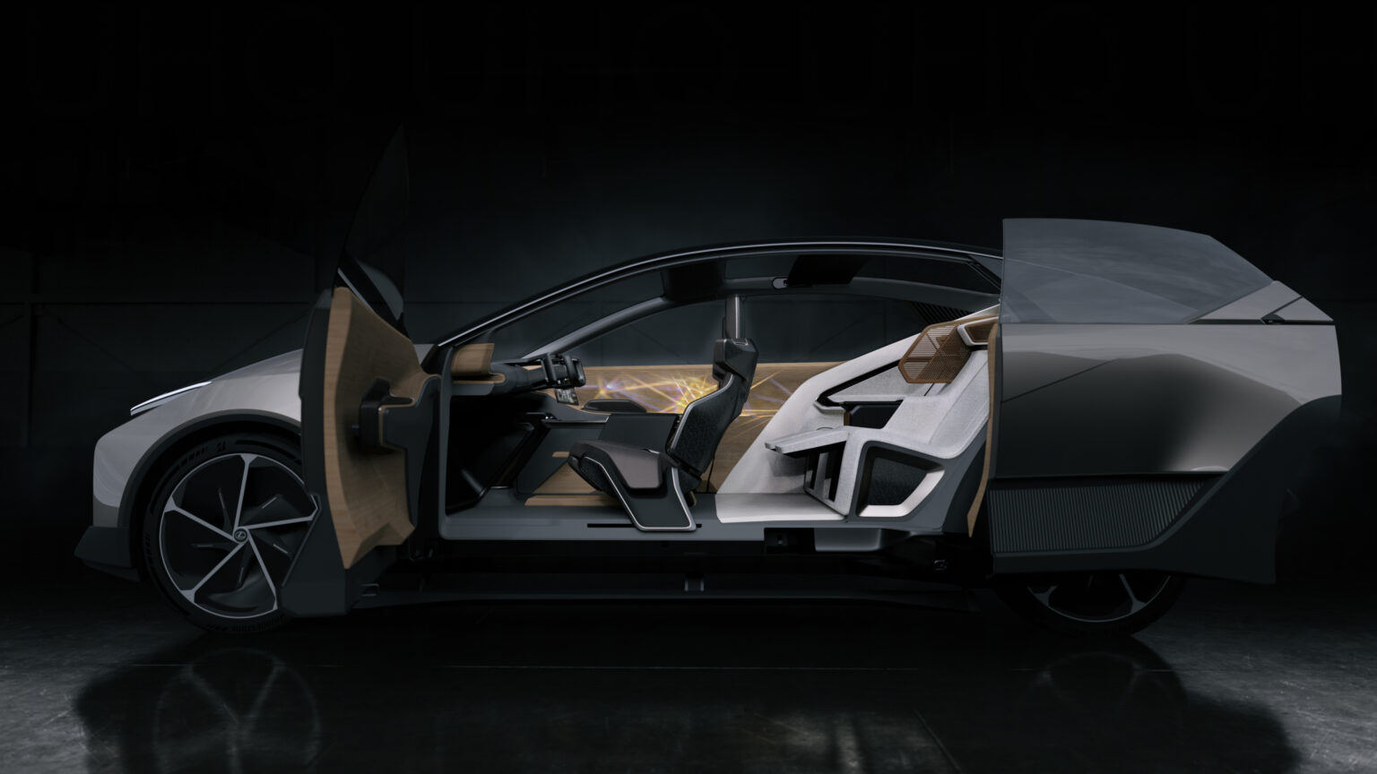 Concept LF-ZC aponta o rumo para o futuro BEV topo de gama da Lexus ...